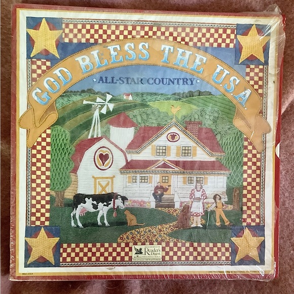Bmg | Other | Vtg Readers Digest God Bless The Usa All Start Country Lp Collection | Poshmark